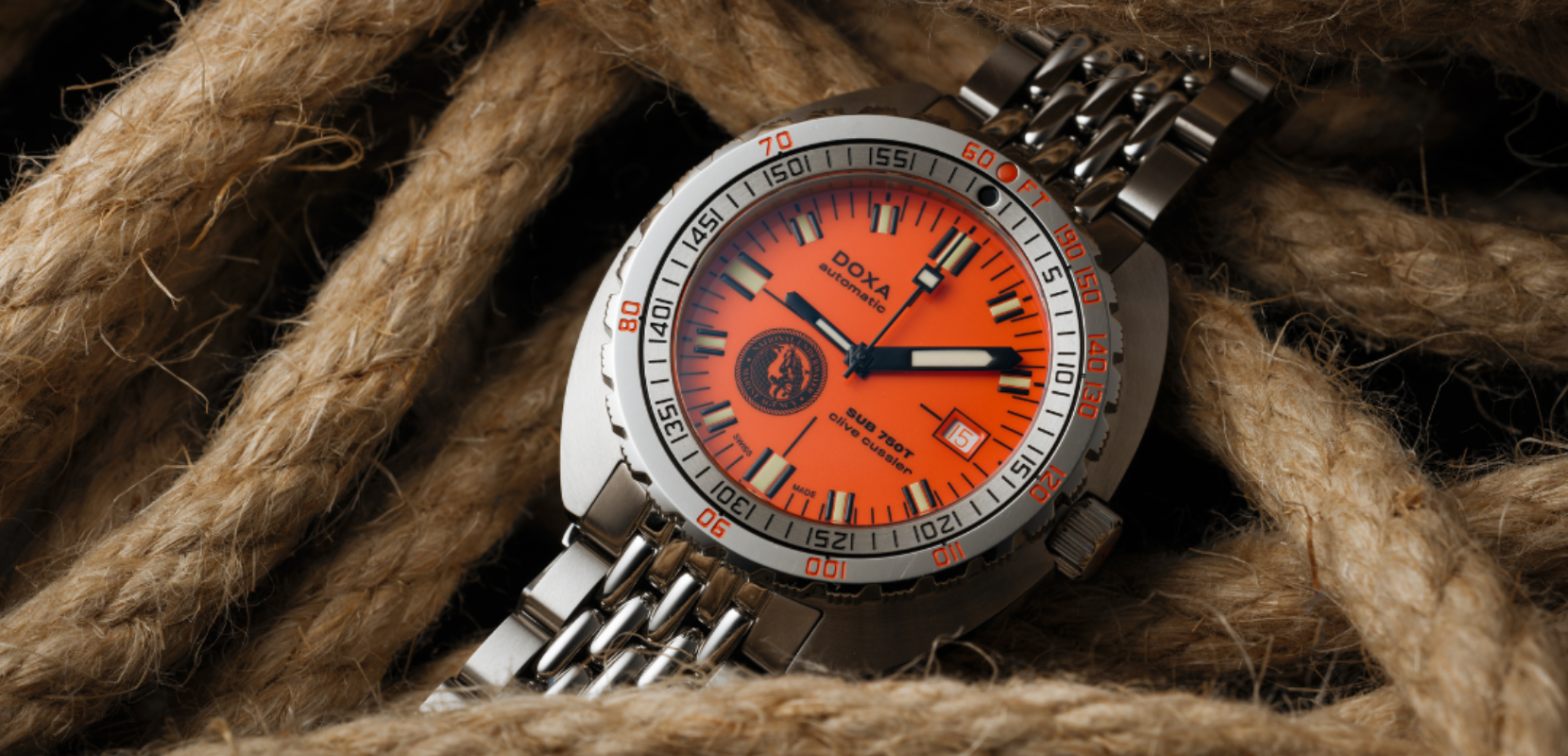 DOXA Celebrates Clive Cussler’s Legacy With New SUB 750T Limited Edition