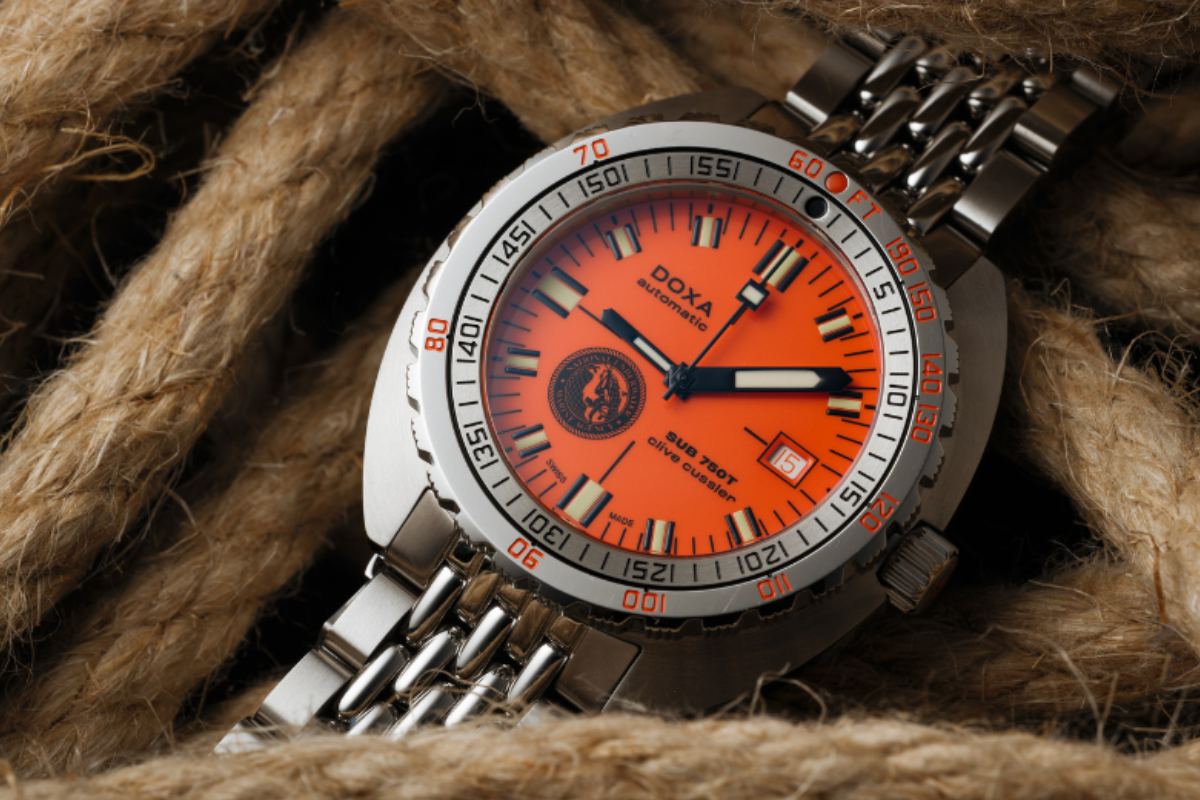 DOXA Celebrates Clive Cussler’s Legacy With New SUB 750T Limited Edition