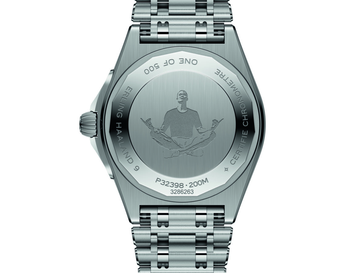 Erling Haaland Hits Back Of The Net With Meteorite-dialled Breitling ...