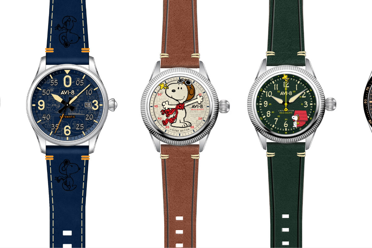 AVI-8 Peanuts Snoopy 75th Anniversary Limited Watches