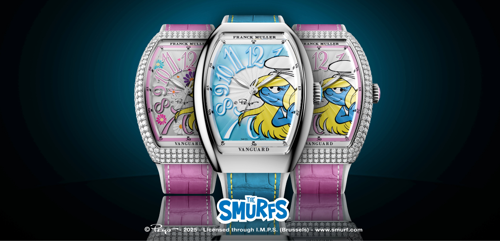Franck Muller Vanguard Smurfette Watch Launches