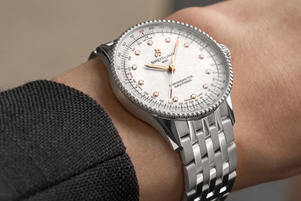 Breitling Navitimer Automatic 36 UK Limited Edition Diamonds