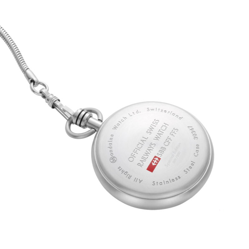 Mondaine Swiss SBB Railways Pocket Watch