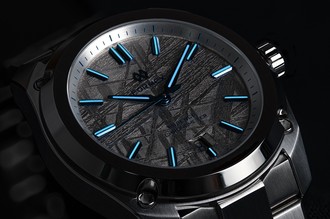 Formex Watches' New Essence Space Ghost Meteorite Dial
