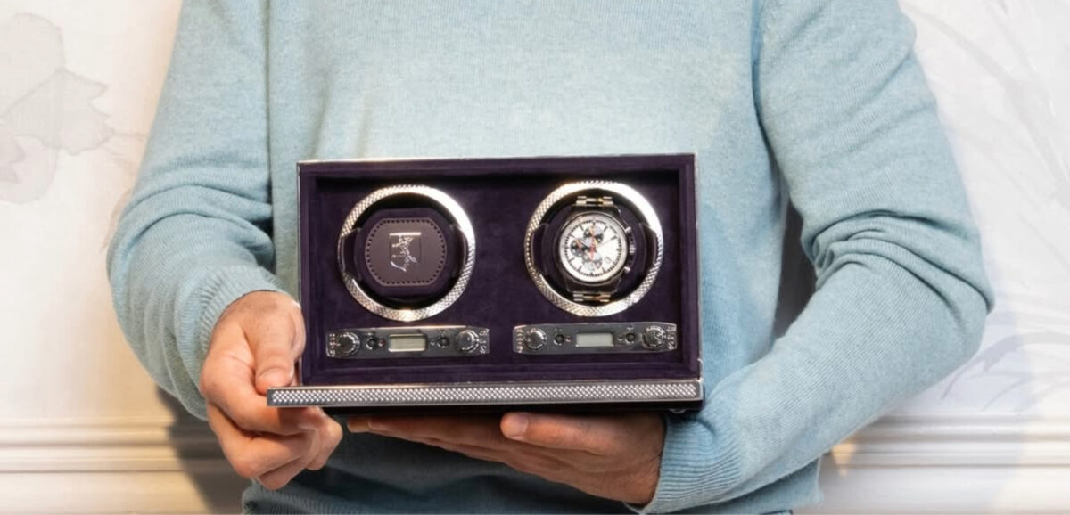 WOLF Launches New Silver Watch Winders