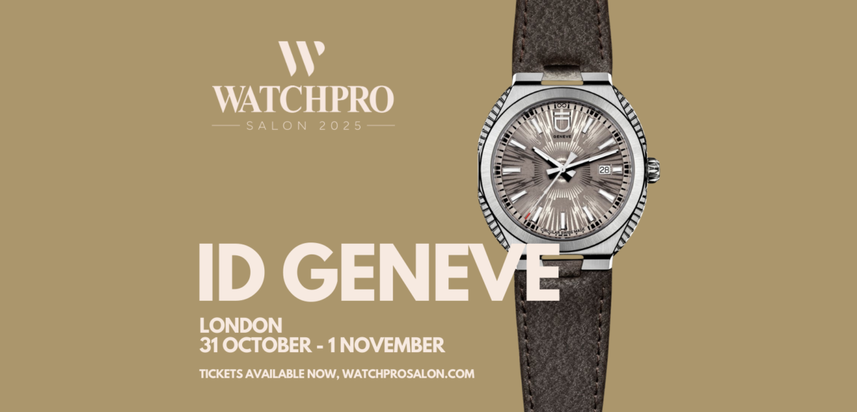 ID Genève To Showcase Unrivalled Sustainibilty At WatchPro Salon 2025