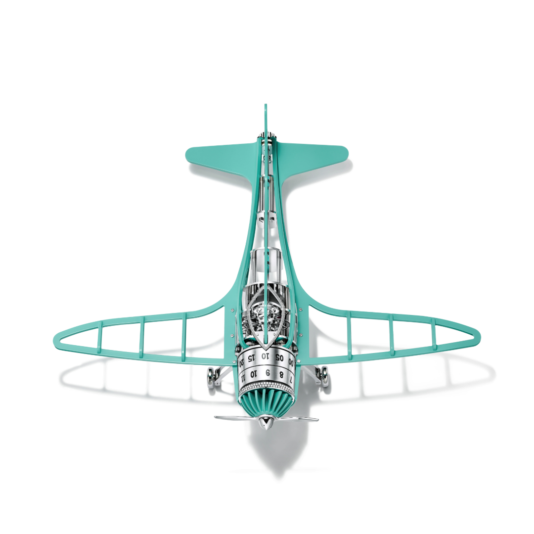 Tiffany & Co. Airplane And Speedster Clocks By L'Epée