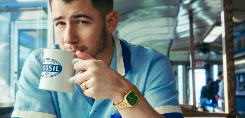 Nick Jonas Collaborates With Watch Brand Fossil On Machine