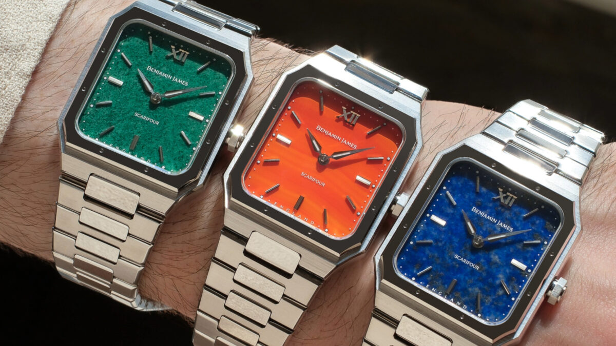 Benjamin James Watches Launches New Stone Dials