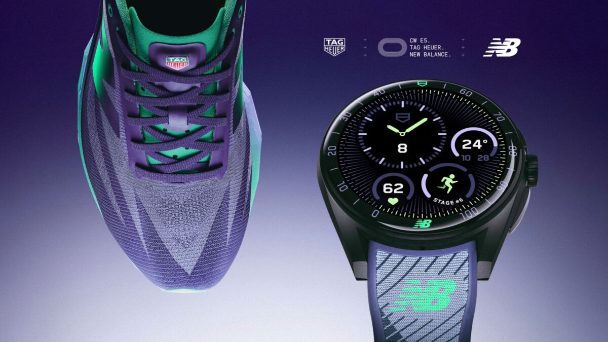 TAG Heuer And New Balance Test Run New Connected Calibre E5 Watch With ...