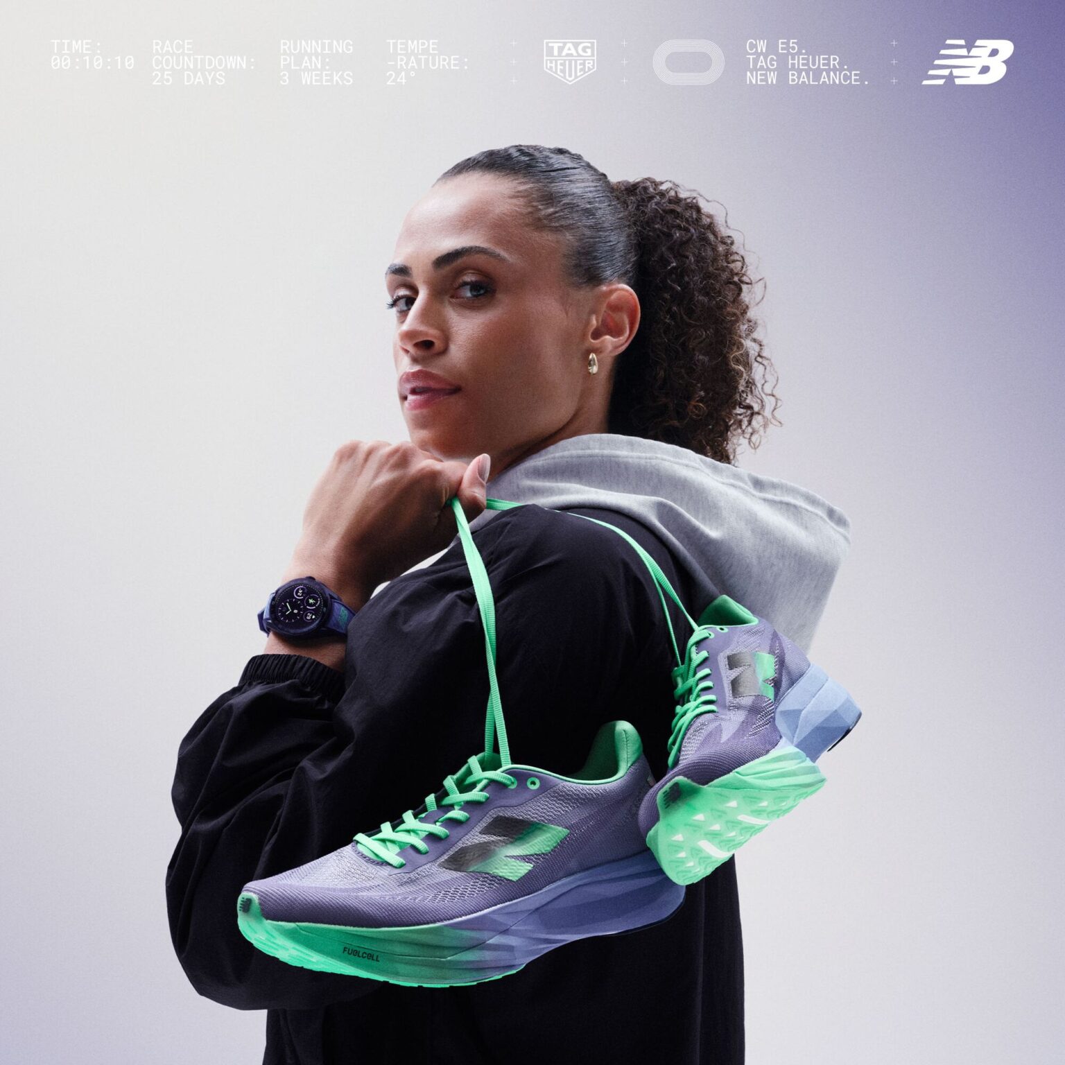 TAG Heuer And New Balance Test Run New Connected Calibre E5 Watch With ...