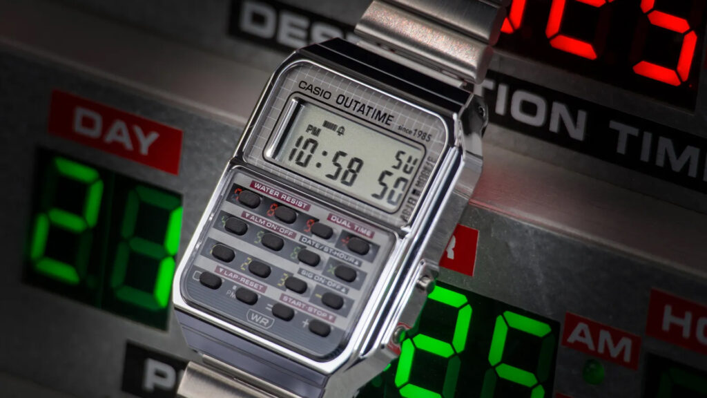 Marty McFly's Back To The Future Casio Watch Returns