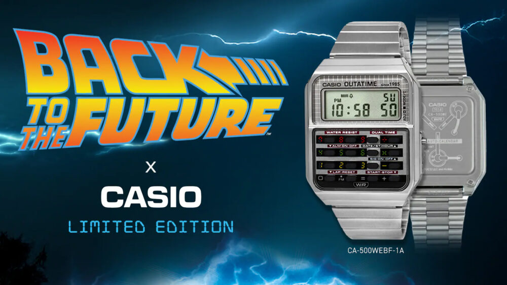 Marty McFly's Back To The Future Casio Watch Returns