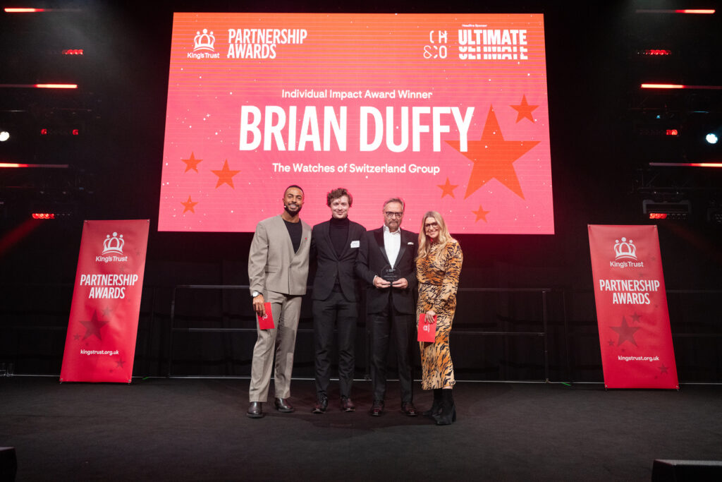 Watches Of Switzerland Group CEO Brian Duffy Wins King's Trust Award