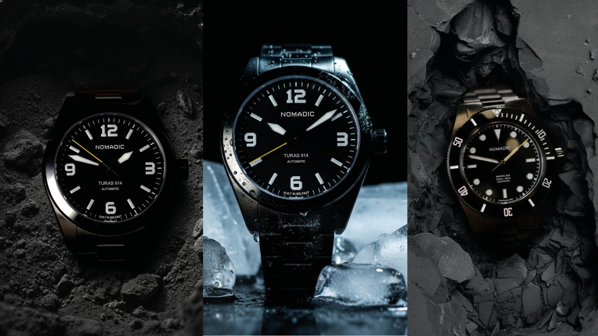 Stealth Mode Activated: Nomadic Watches Launches Blackout Range