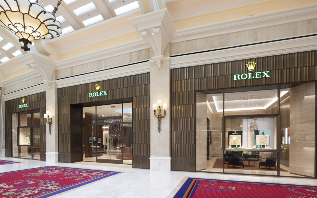 Rolex completes golden triangle of monobrand boutiques