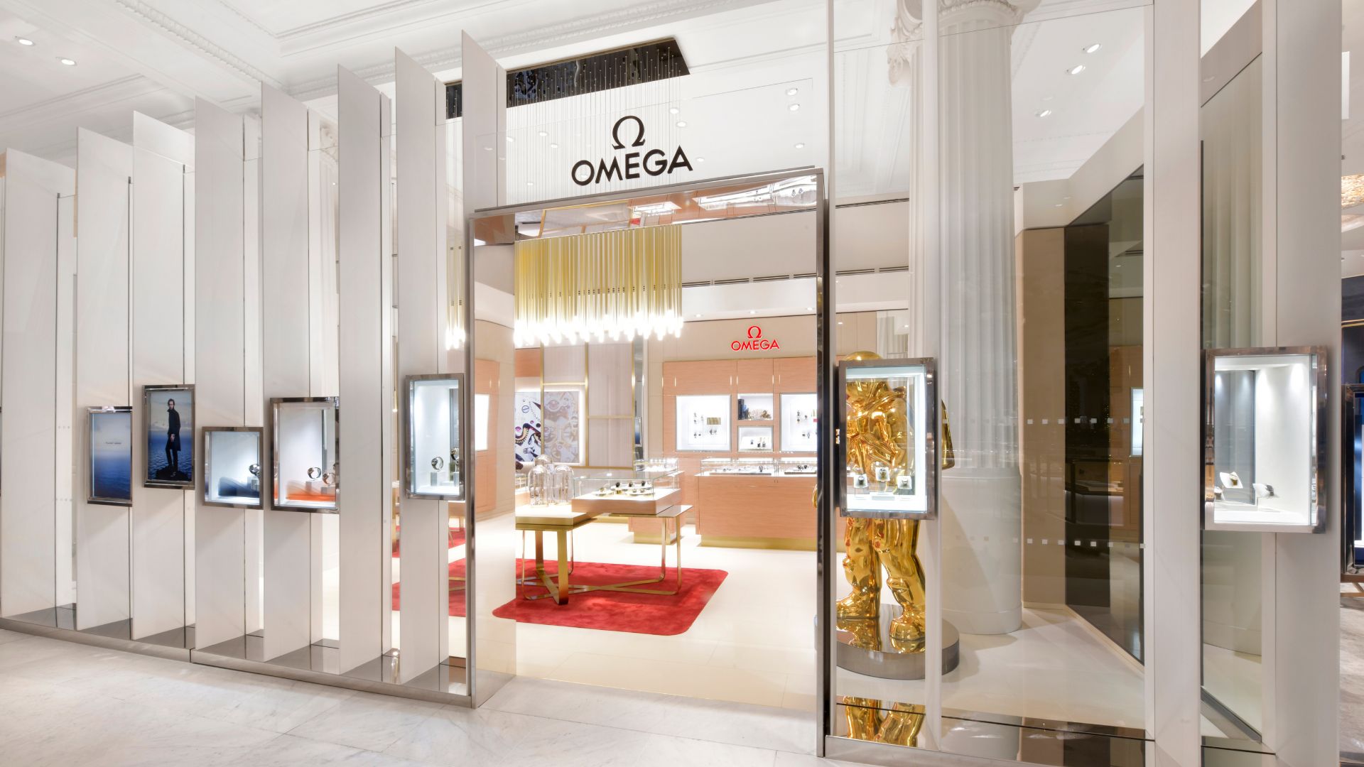 Omega Opens New Boutique In Selfridges Wonder Room