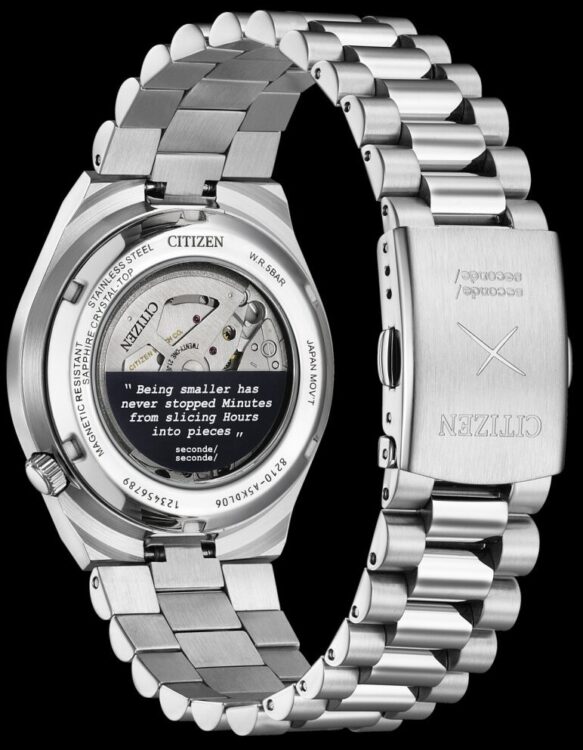 Citizen Slices Into Time With Tsuyosa X Seconde/seconde/ Watch