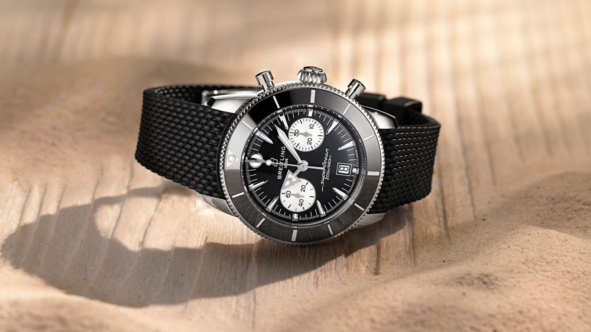 Breitling's Revived Superocean Reminds Us Who Did The 'Reverse Panda' First