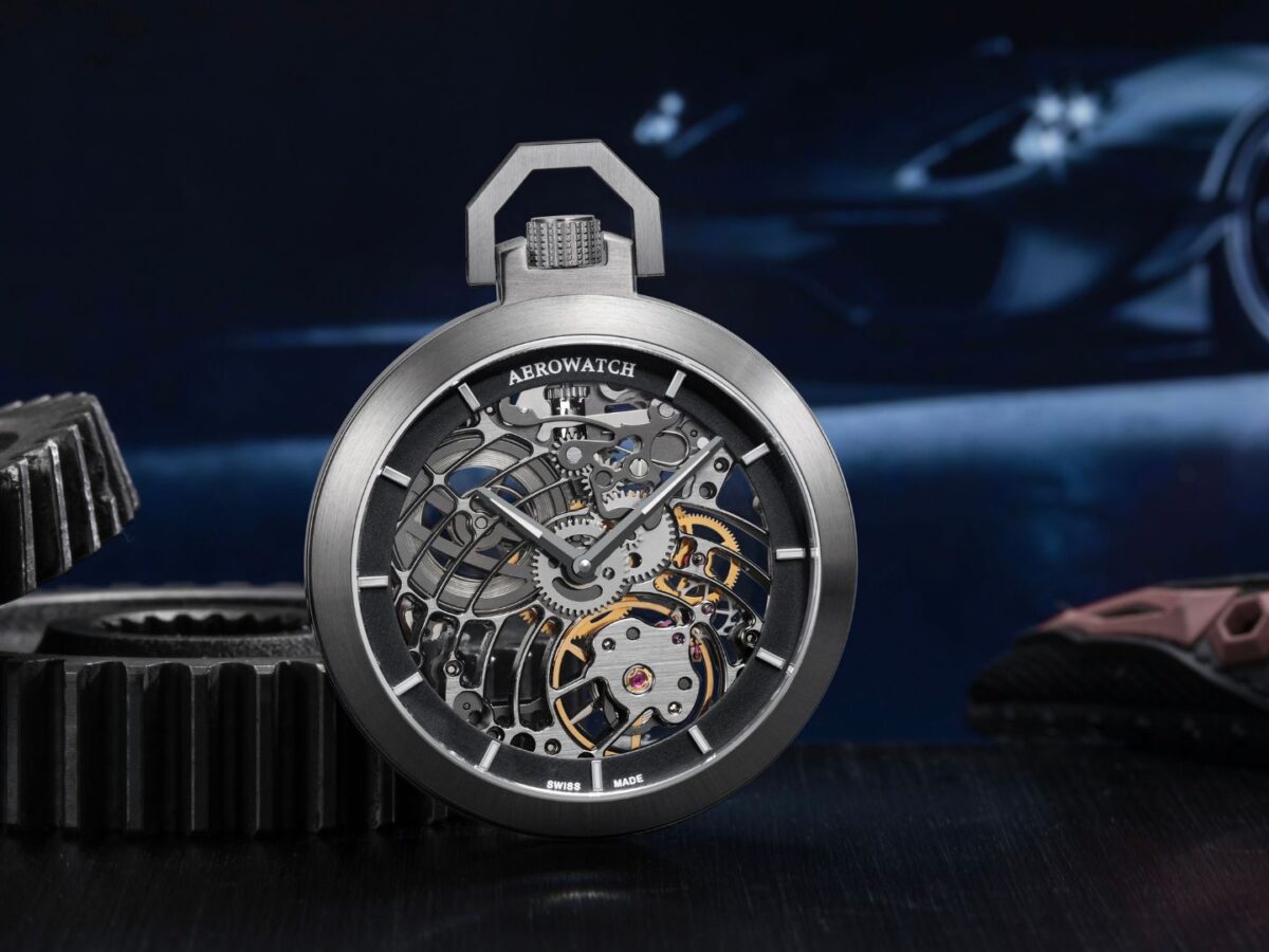 Aerowatch Reinvents Pocket Watches With Avant-garde Tornado