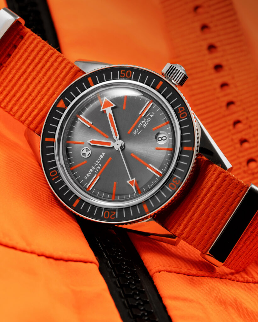 Favre Leuba Deep Raider Revival returns to orange