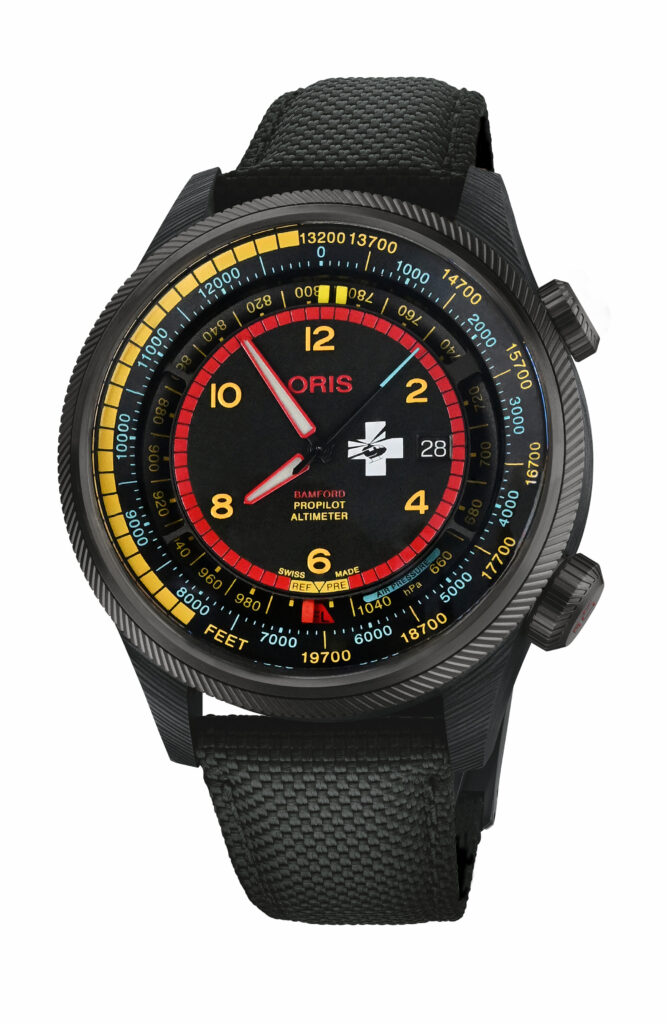 Oris and Bamford raise £15,000 for London's Air Ambulance