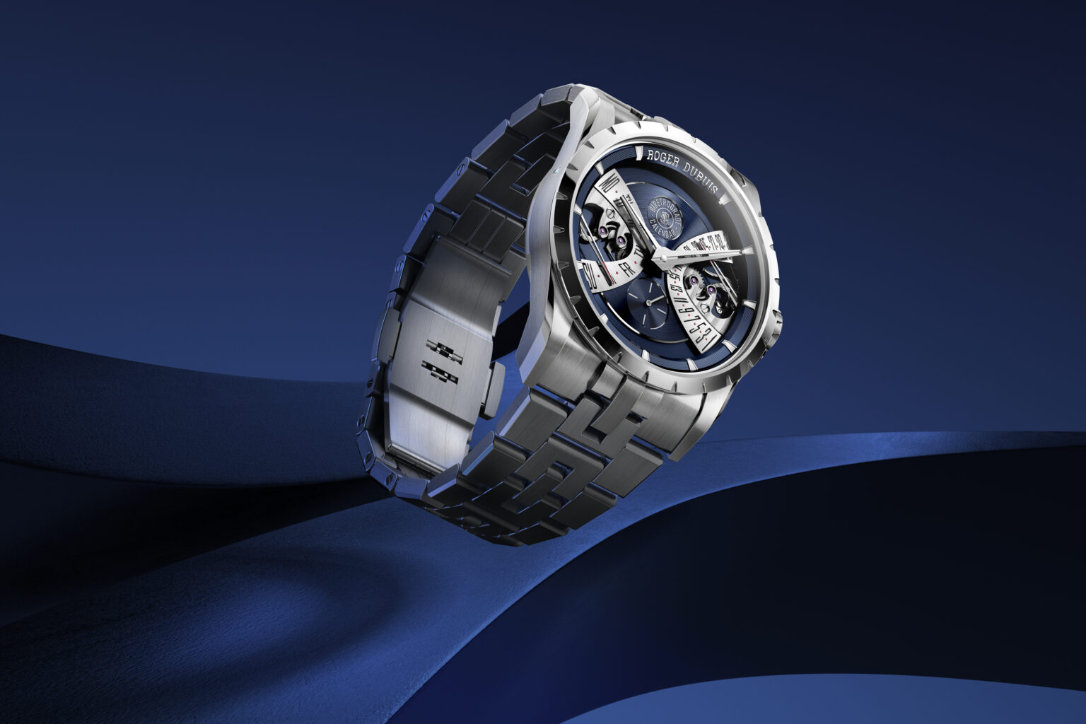 Roger Dubuis Launches The Excalibur Biretrograde Calendar In Steel