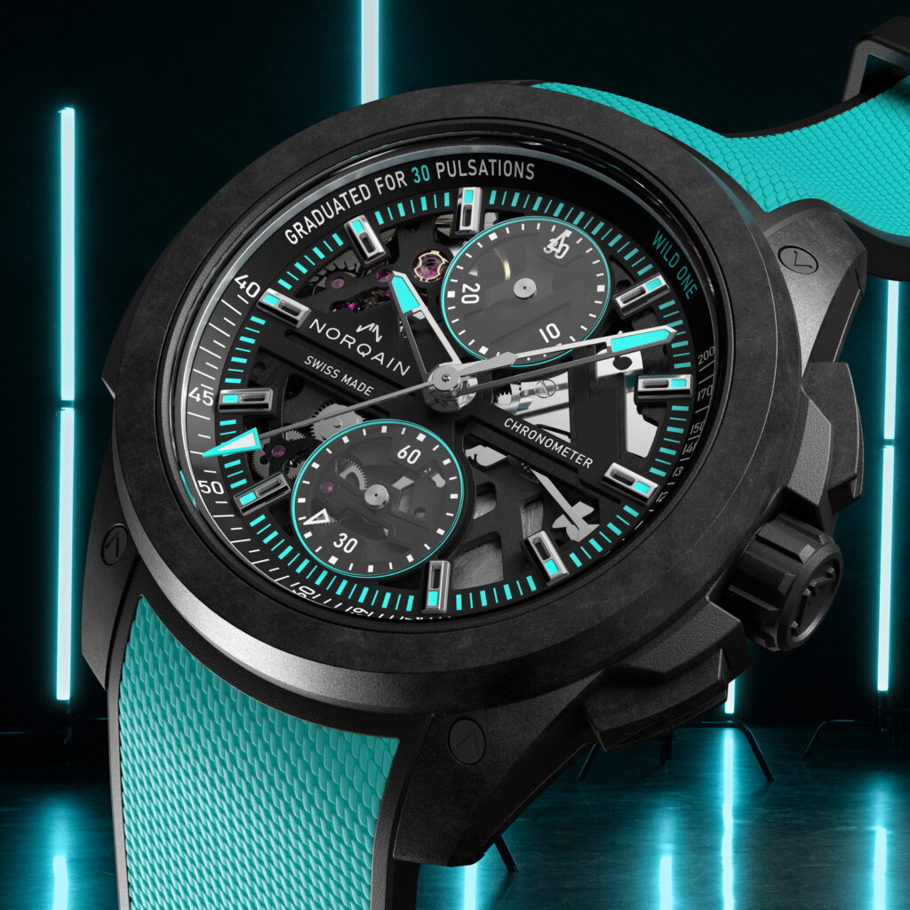 Norqain's Wild One Skeleton Chrono Plays A Blinder At Soccer Aid