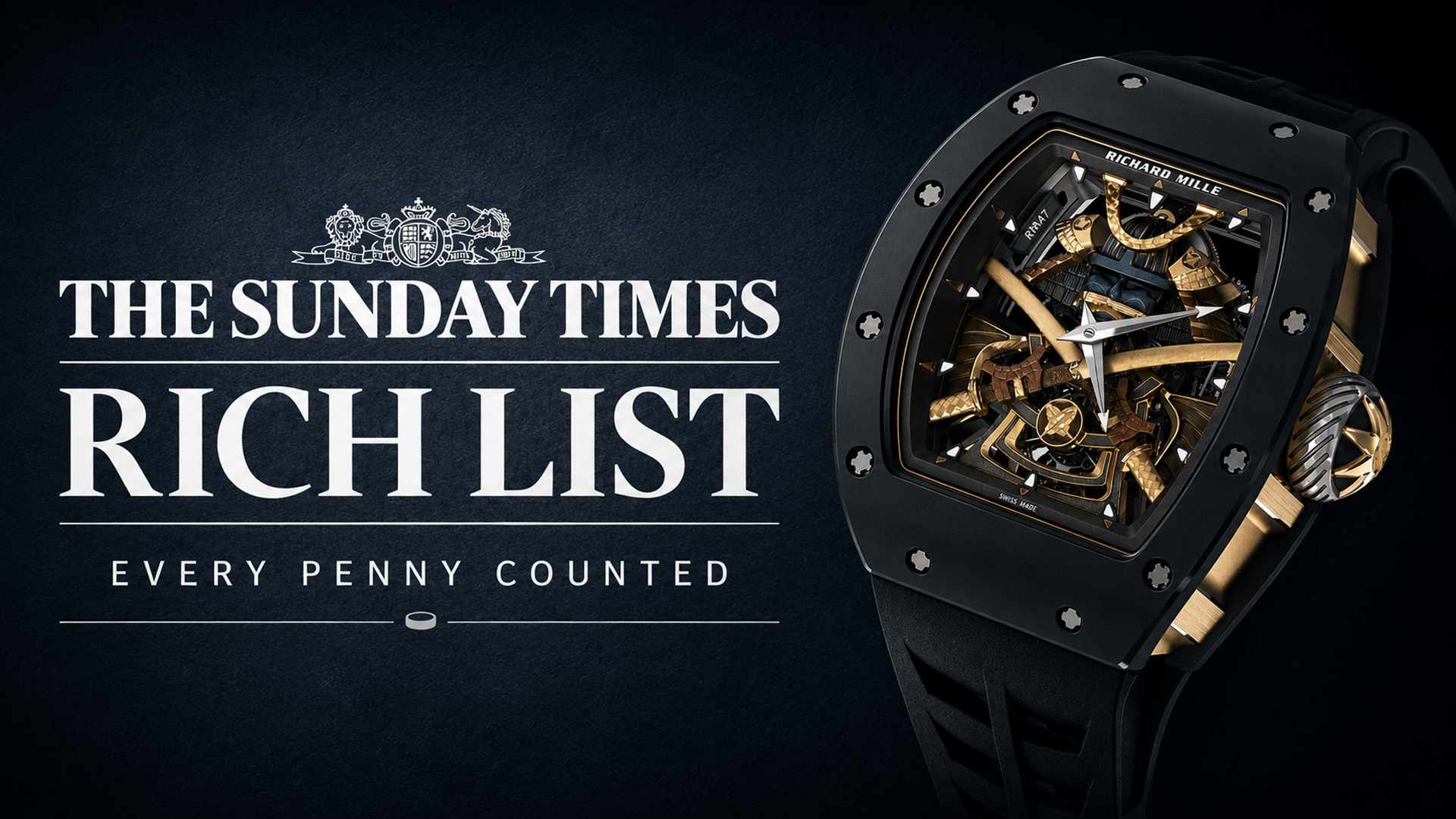 Richard Mille Partners Enter Sunday Times Rich List